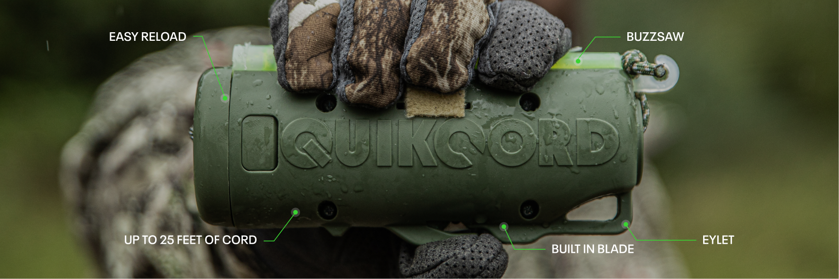 Quikcord | Military inspired paracord essential